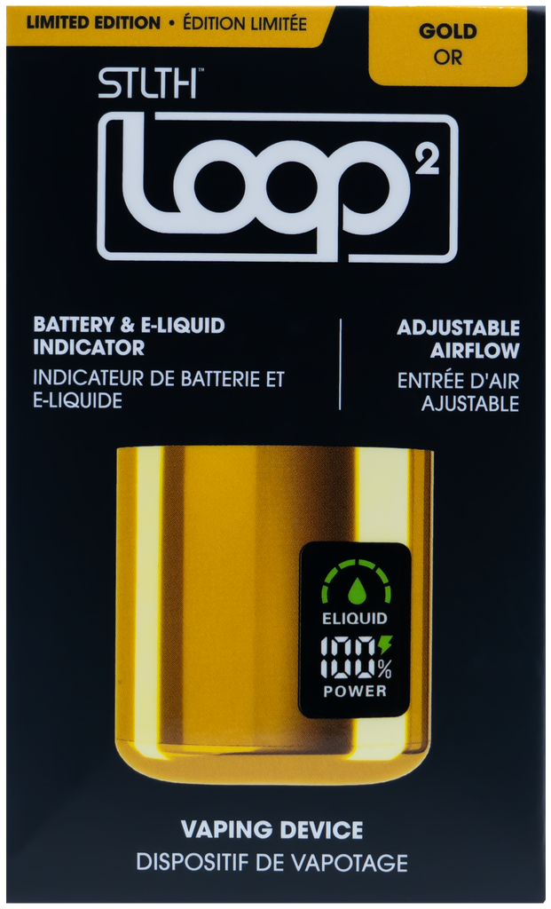 STLTH LOOP 2 GOLD DEVICE – eCloudz - Specialty Vape Shop