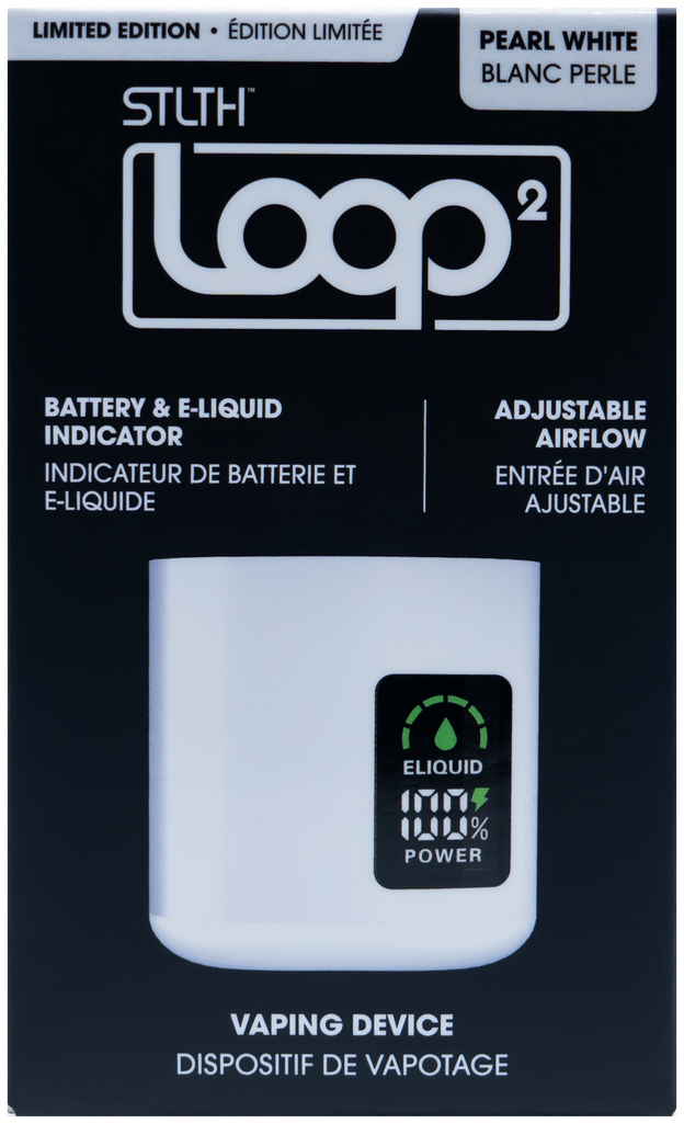 STLTH LOOP 2 PEARL WHITE DEVICE – eCloudz - Specialty Vape Shop
