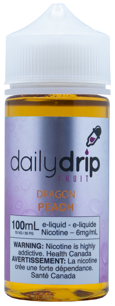 DAILY DRIP DRAGON PEACH - DAILY DRIP E LIQUID CANADA – eCloudz ...