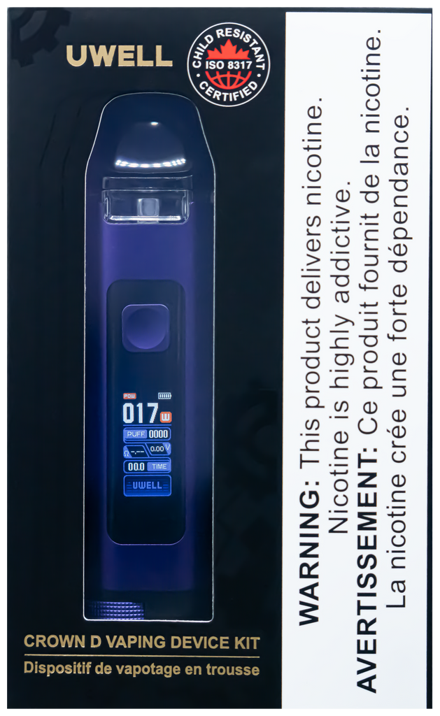 UWELL CROWN D POD KIT PURPLE [CRC] | SUDBURY, CANADA – eCloudz ...